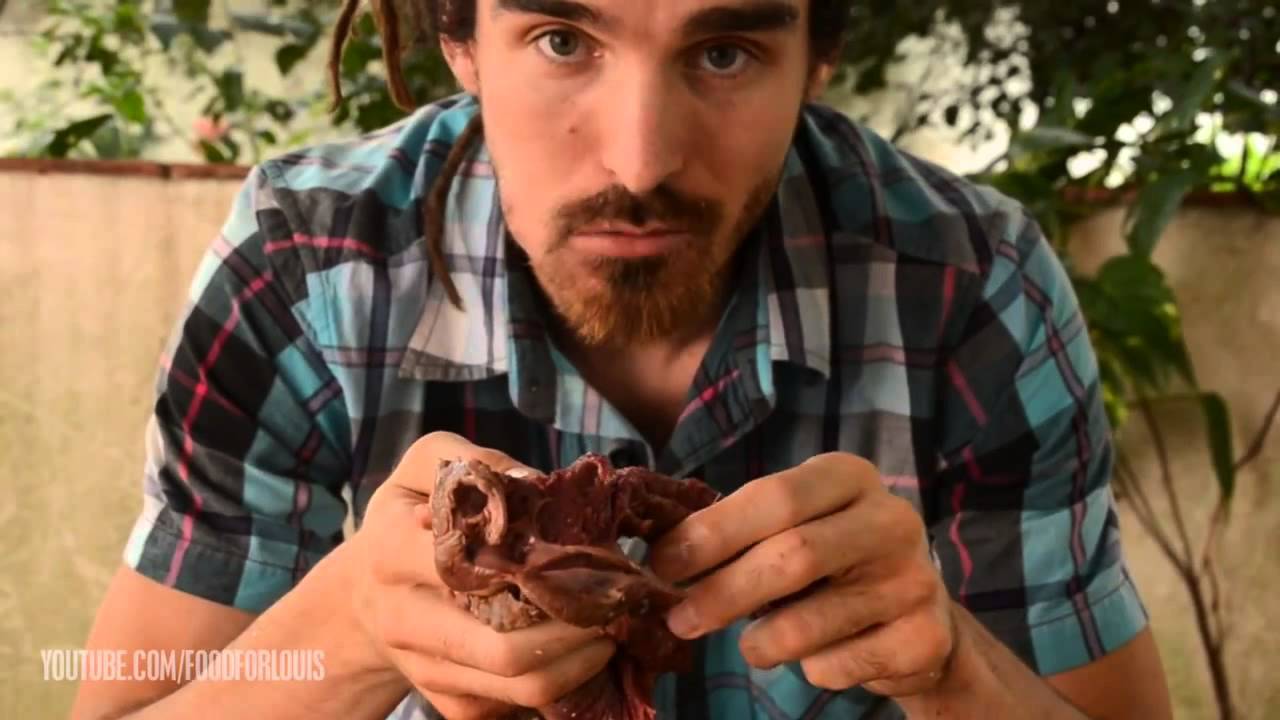 Eating Raw Heart YouTubevia torchbrowser com - YouTube