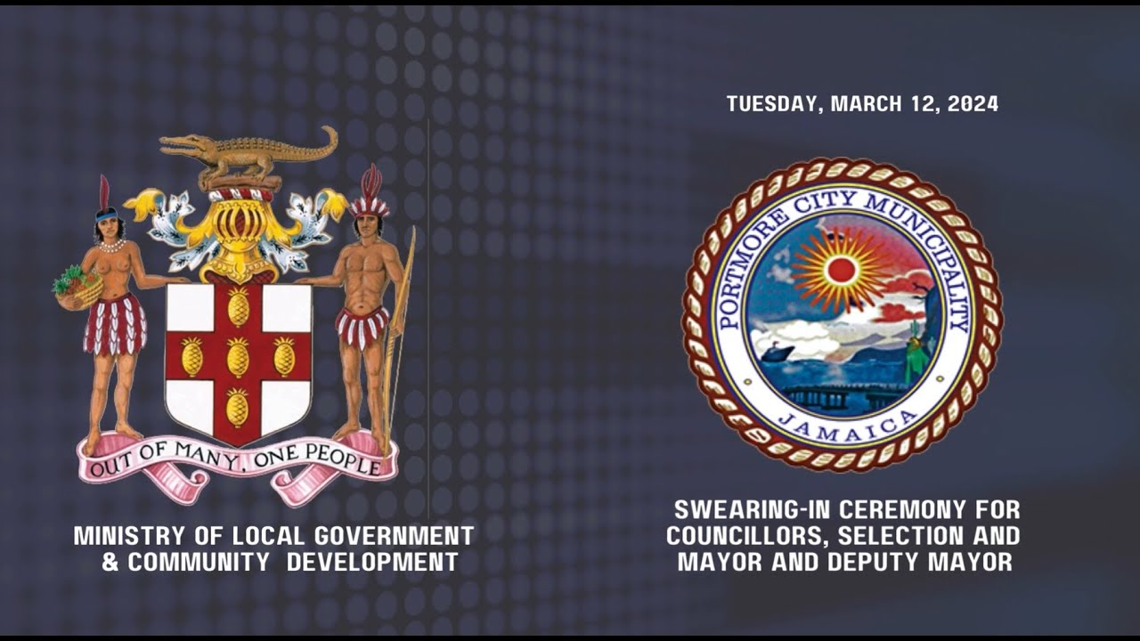 Portmore City Municipality Swearing In Ceremony 2024 - YouTube