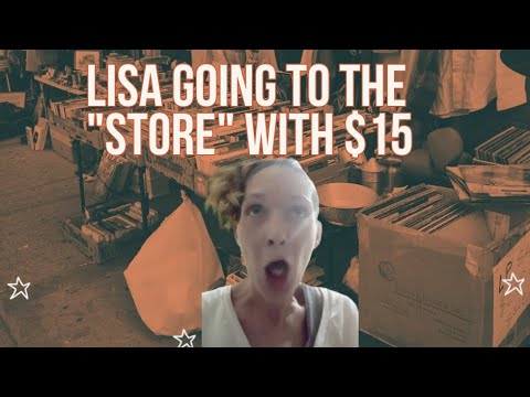 Lisa Walking To The "Store" With Your $15 - YouTube