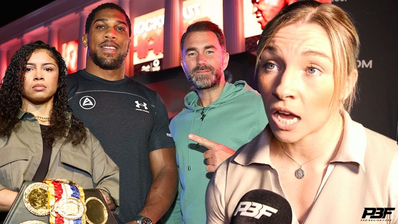 "EDDIE HEARN COULD BE RIGHT..." - LAUREN PRICE ON IF ANTHONY JOSHUA IS ...