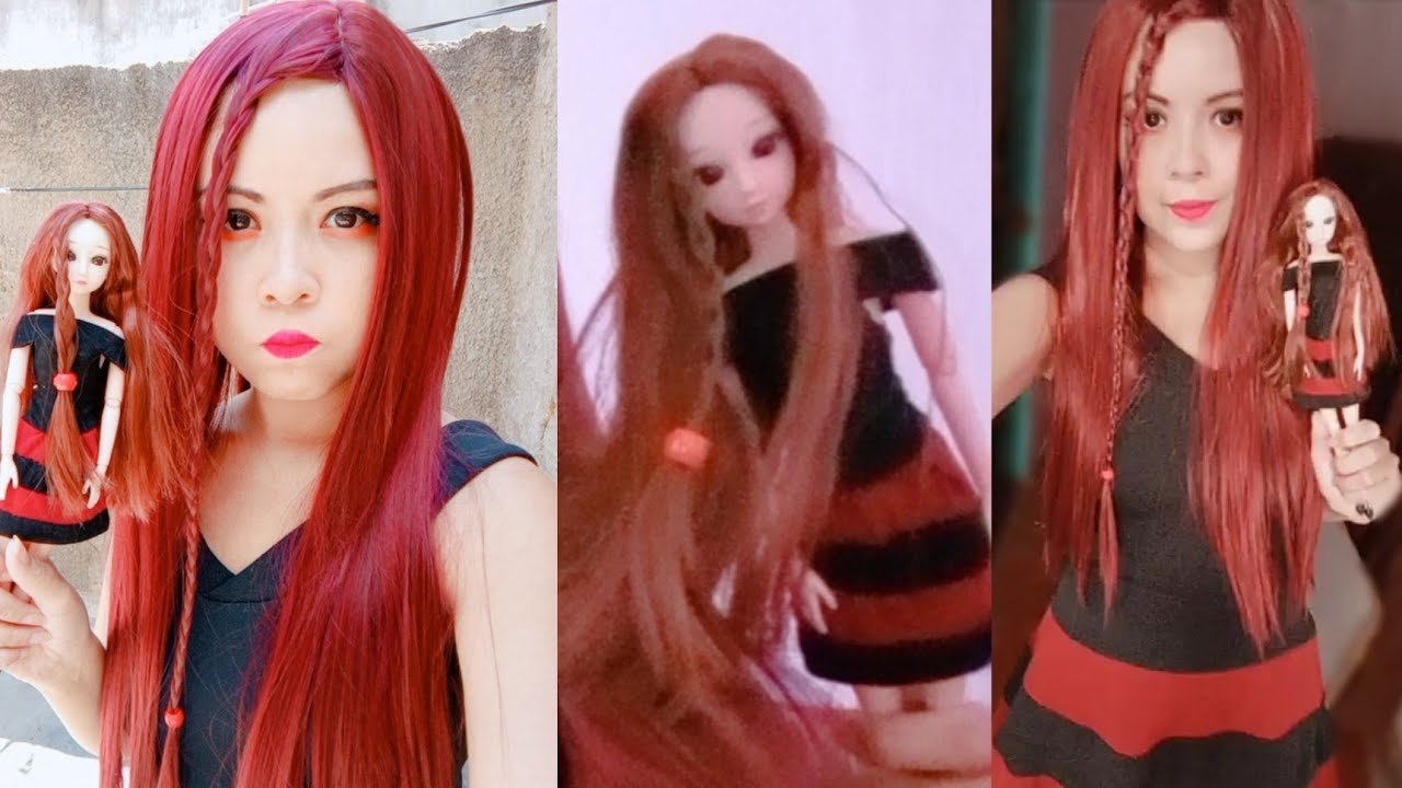 Imitando a boneca bjd fake🍭Cosplay de pobre 🌸Cospobre 🌸ball jointed doll makeup tutorial 🌸Andy J ...