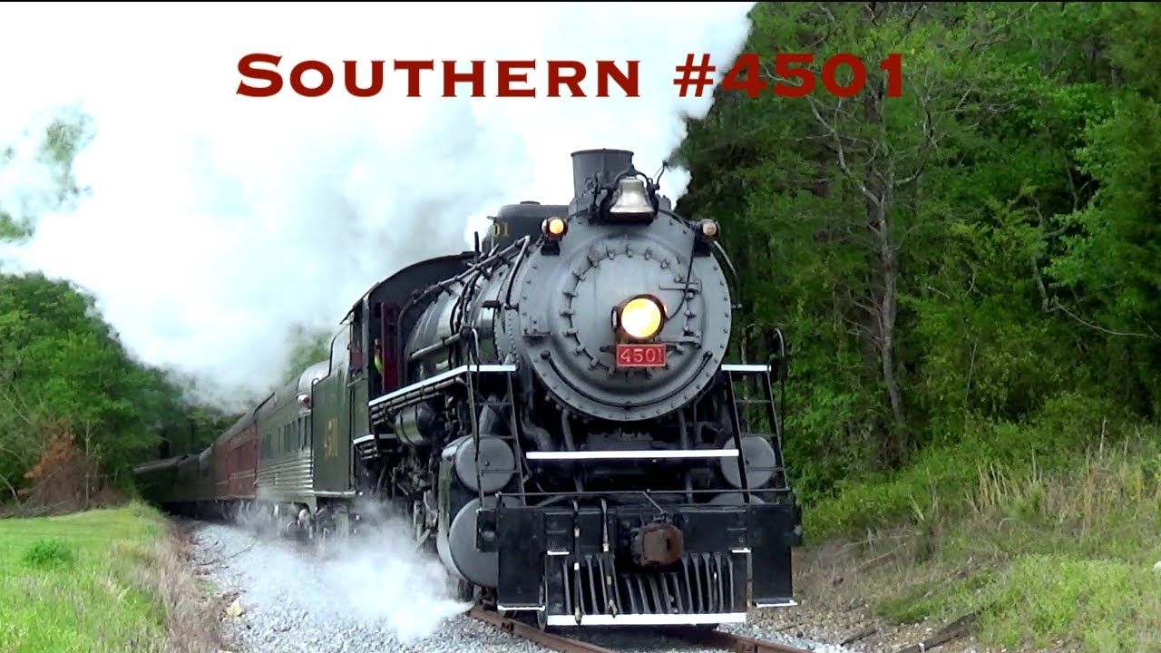 Southern #4501: Summerville Steam Special 2019 - YouTube