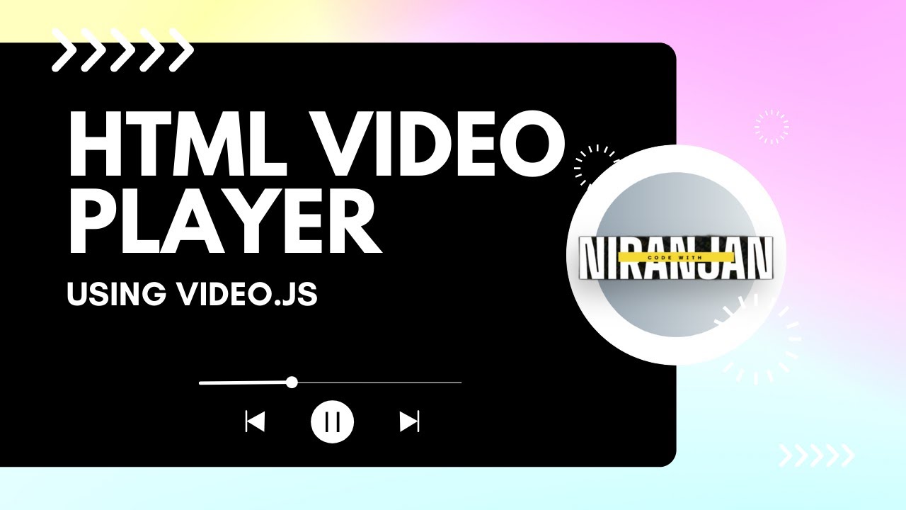 Create Custom Video Player Using Video js YouTube