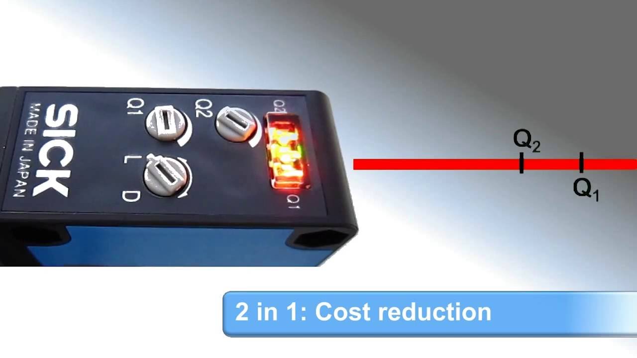 Long Range Photoelectric Laser Sensor from SICK - YouTube