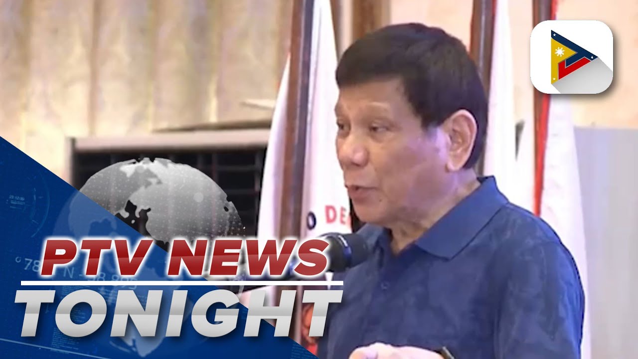 Former President Rodrigo Duterte attends PDP-Laban anniversary ...