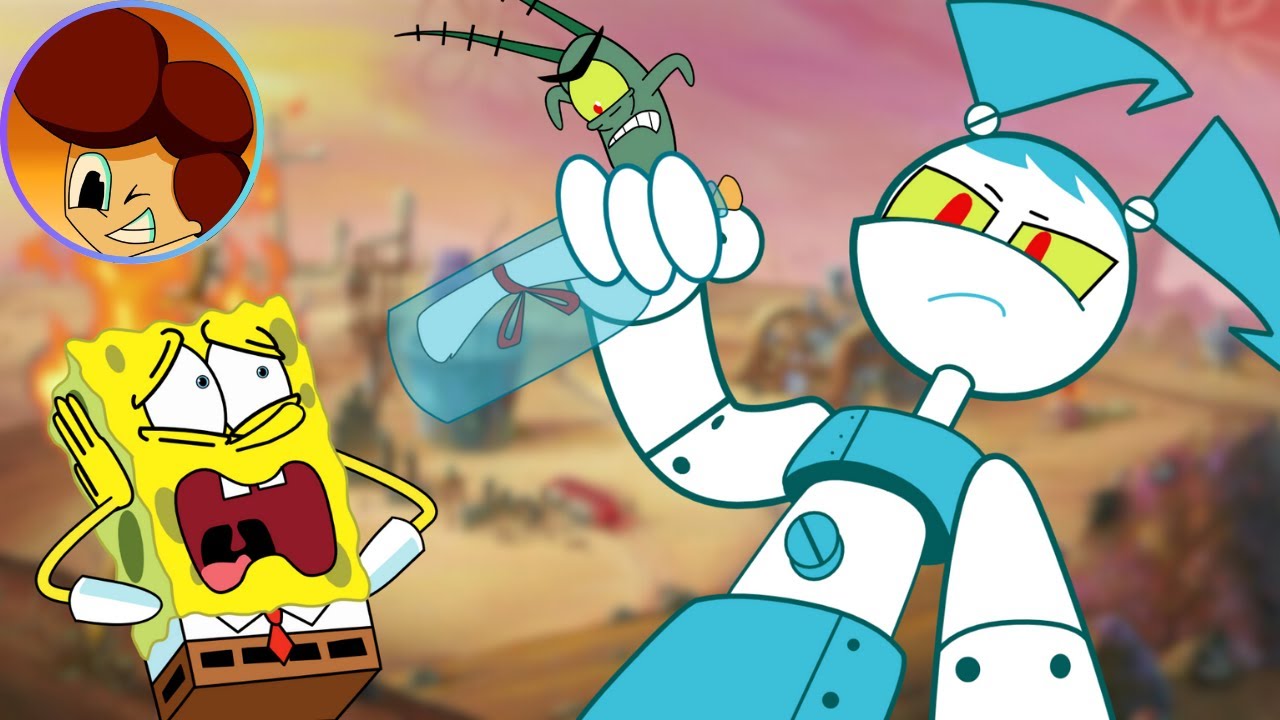 Spongebob Vs Jenny and Plankton(Part 5) - YouTube