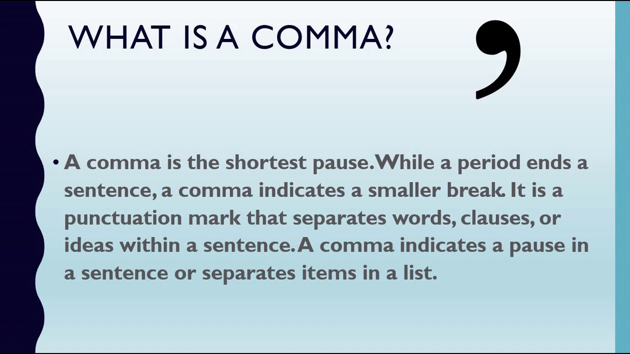 V ENG PUNCTUATIONS - YouTube