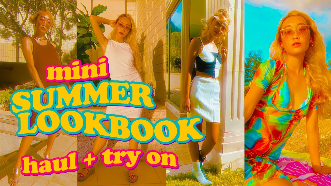 MINI SUMMER OUTFITS LOOKBOOK because self care + quick life update ...