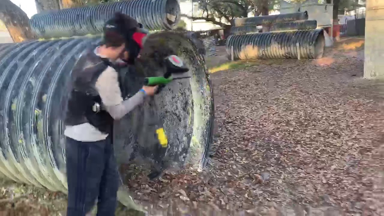 Six hours of paintball wars today - YouTube