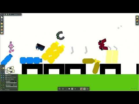 Alphabet Lore Algodoo letters see drinks - YouTube