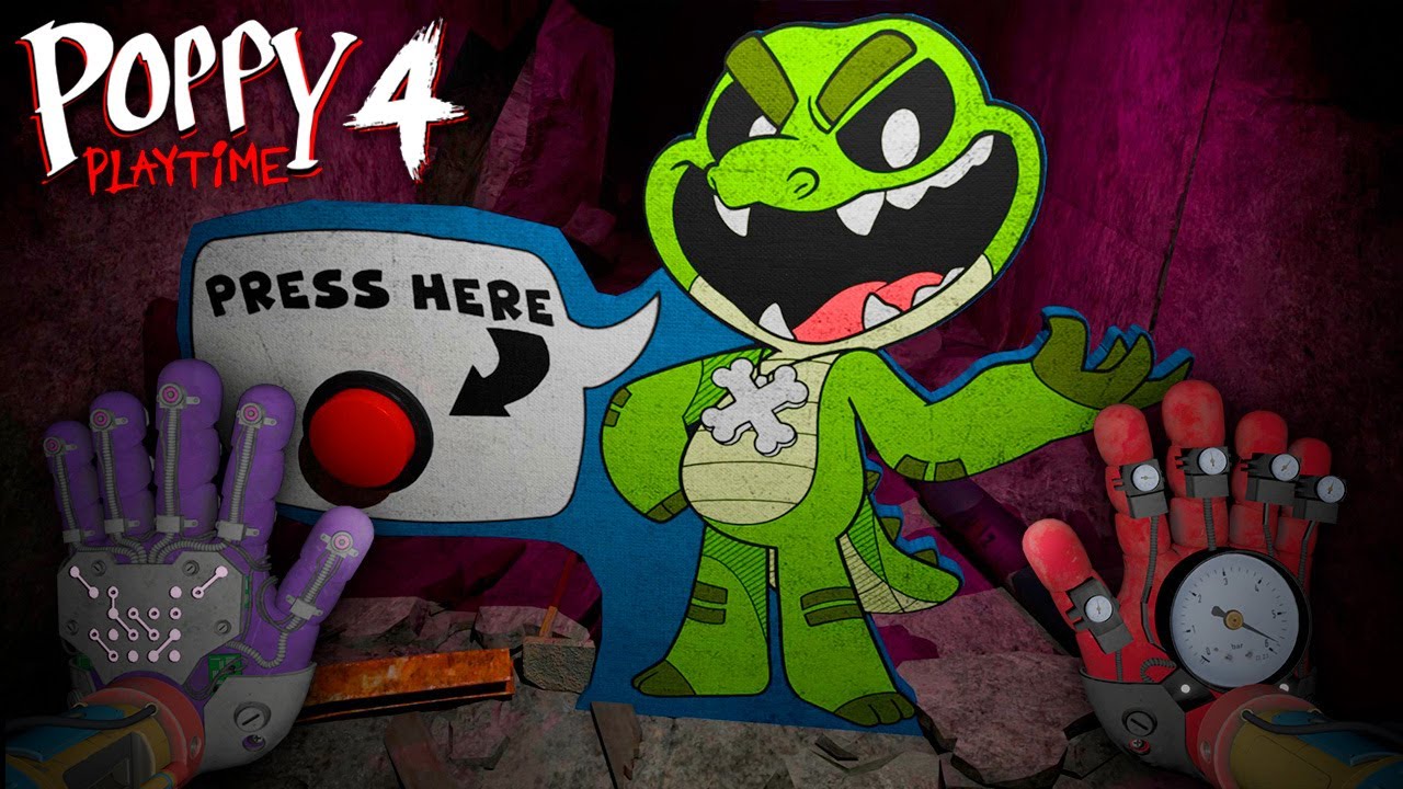 ALLISTER GATOR Cardboard Cutout - Poppy Playtime Chapter 4 - YouTube