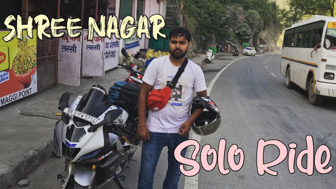 Solo Ride to Shree Nagar - YouTube
