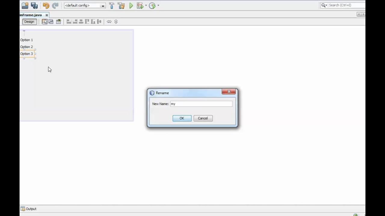 How to add JRadioButtons to a ButtonGroup in using Netbeans - YouTube