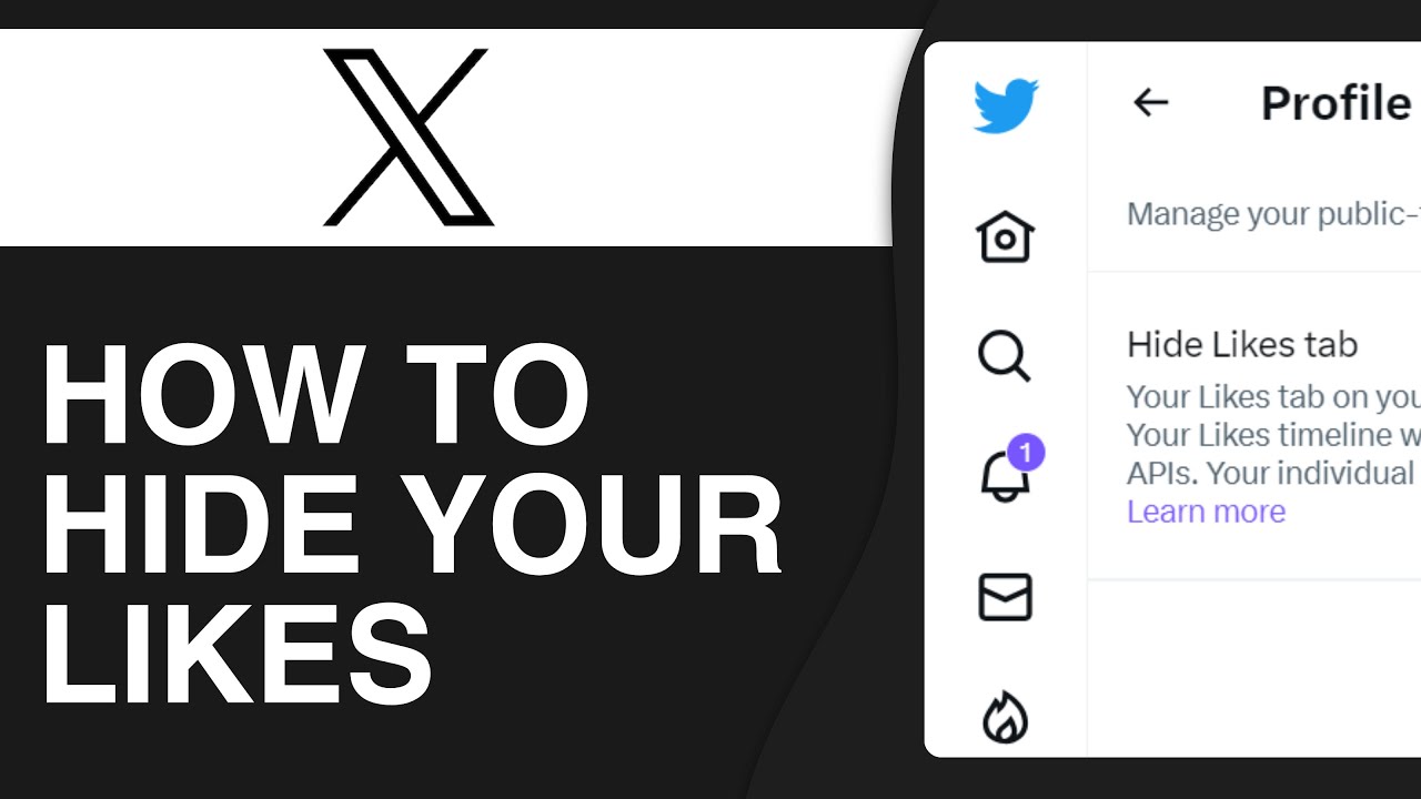 How To Hide Your Likes On X (Twitter) - Full Guide - YouTube