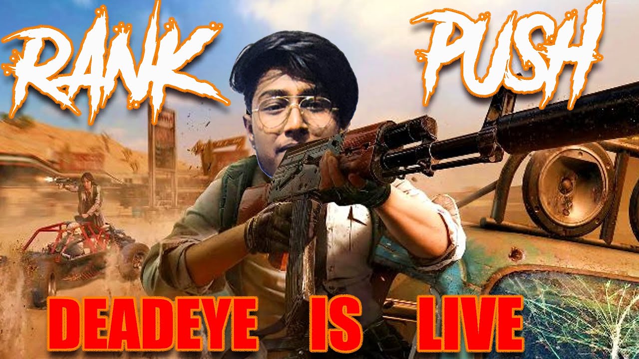 ️25 FINISHES KRKE RAHUNGA | BGMI LIVE WITH DEADEYE 😎 - YouTube