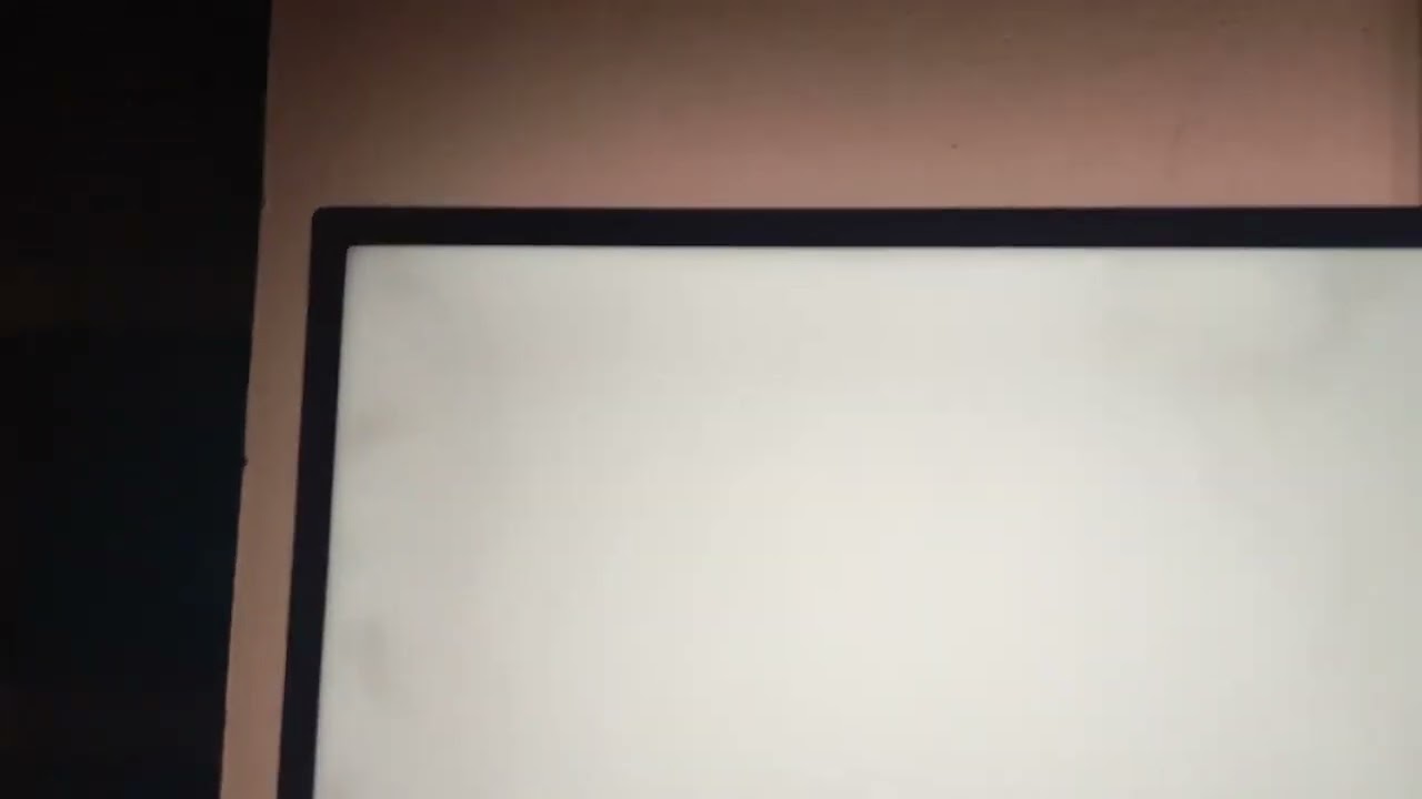 PHILIPS 58PUS8535 12 The One seven months old dirty screen effect - YouTube