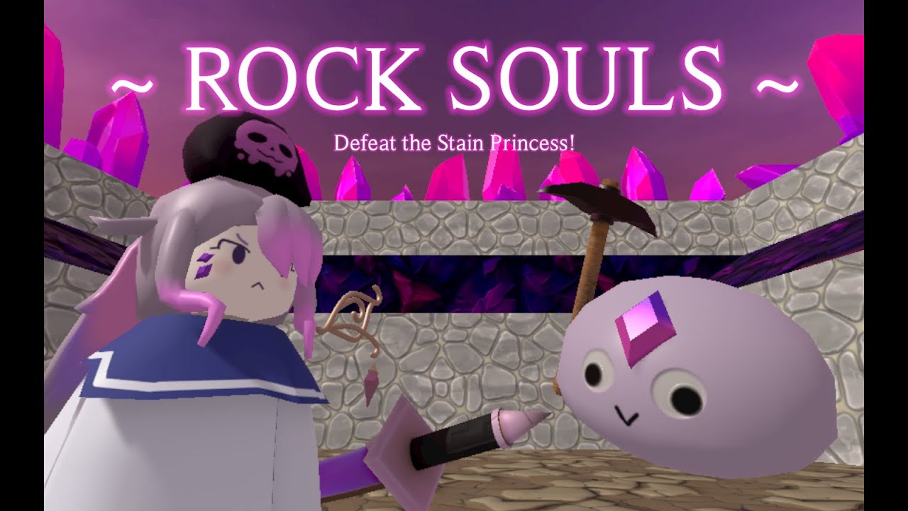 [Hololive Fangame] Rock Souls: Gameplay Trailer - YouTube