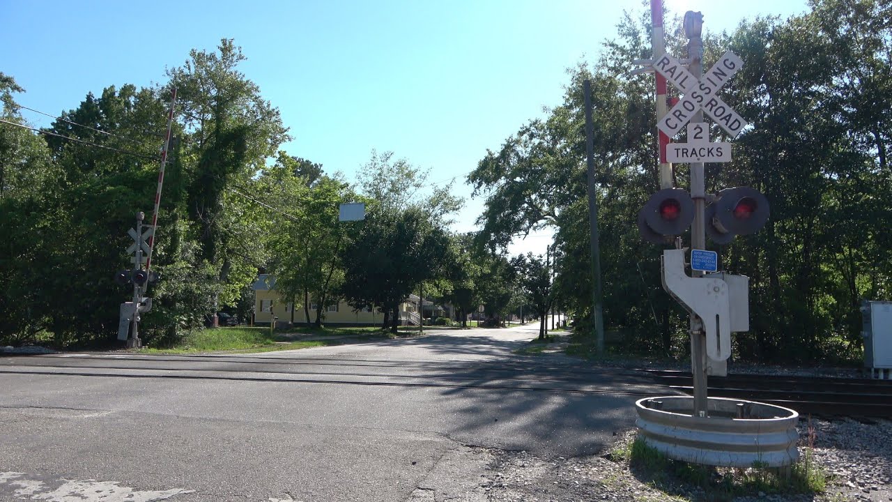 E. Pine St. Railroad Crossing Tour, Florence, SC - YouTube