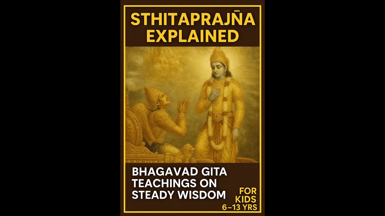For 6-14 Kids - Sthitapradnya from Geeta Explained | Jidnyasa by ...