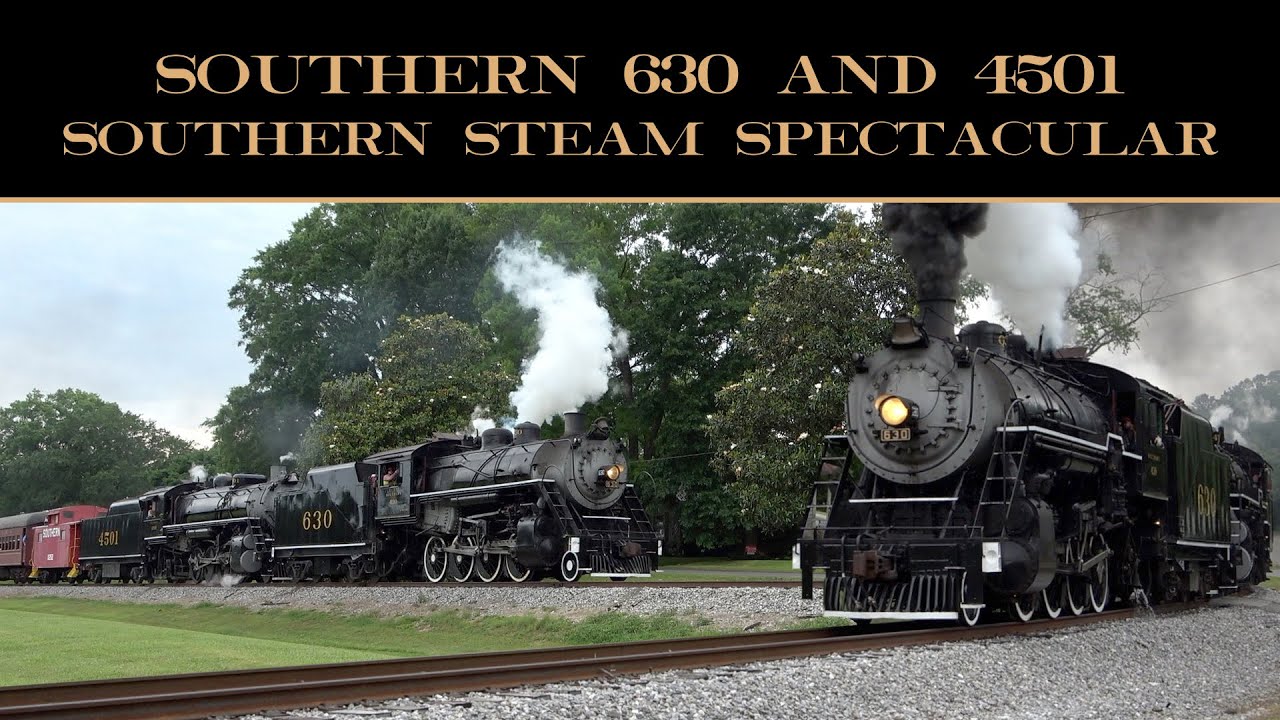 Southern 4501 and 630: Southern Steam Spectacular (June 1st-2nd, 2024 ...