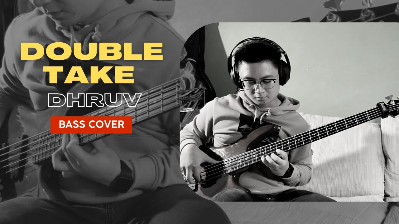 dhruv - double take | bass cover #dhruv #doubletake #basscover #tiktok ...