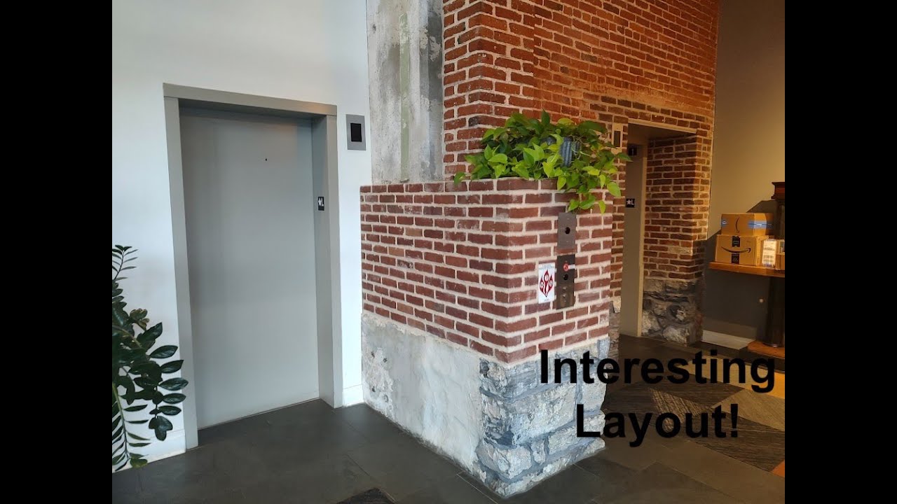 Interesting Layout! Otis Gen2 MRL Traction Elevators @ The Press ...