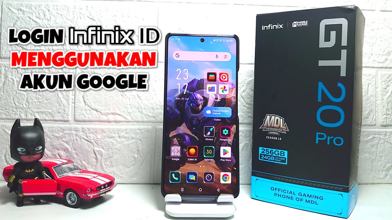 Cara Login Akun Infinix Menggunakan Akun Google Di HP Infinix GT 20 Pro ...