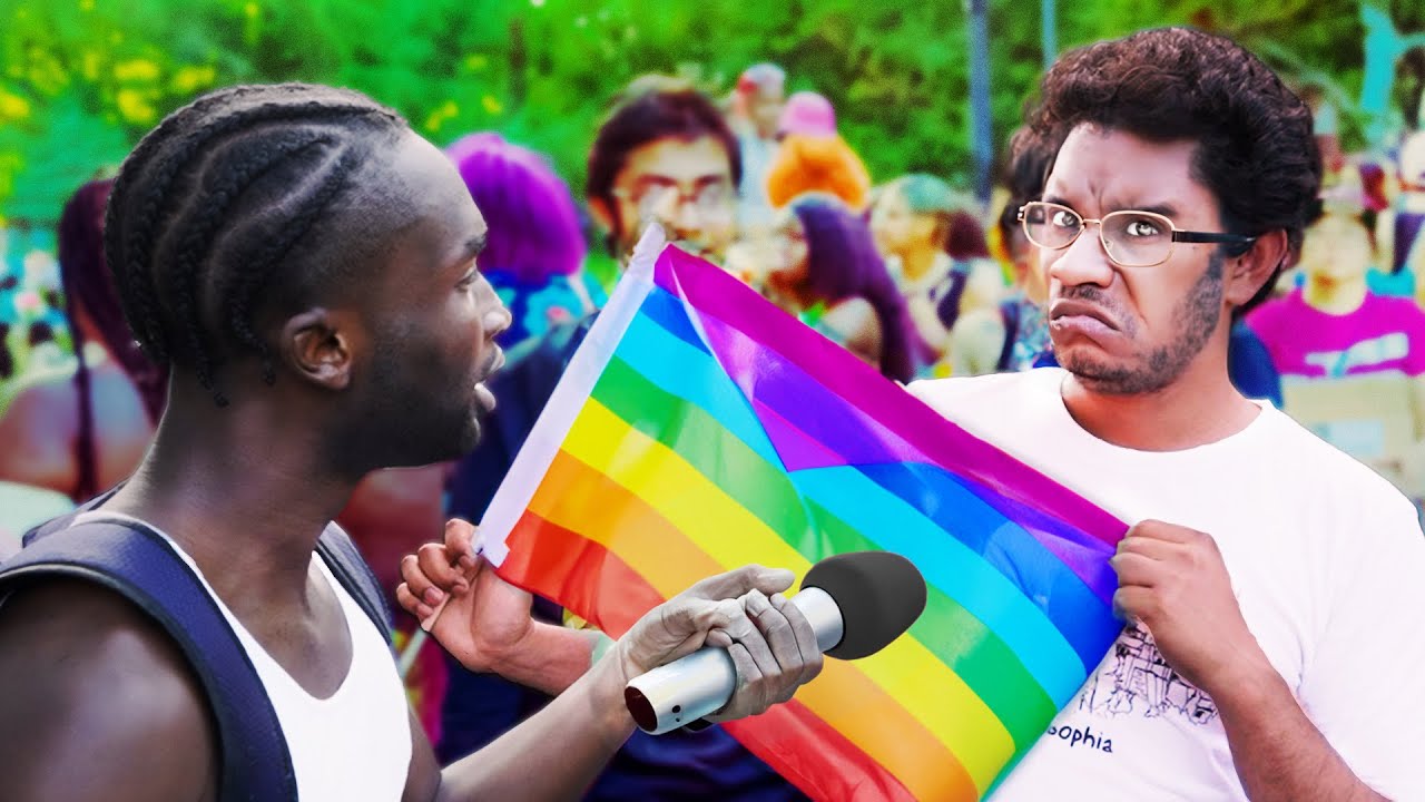 Trolling New York's Pride Parade! - YouTube