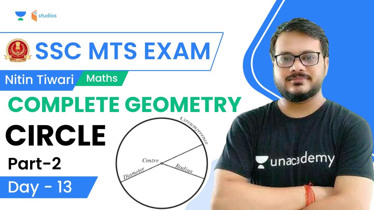 Complete Geometry in 30 Days | Circle | Part - 2 | Maths | SSC MTS ...