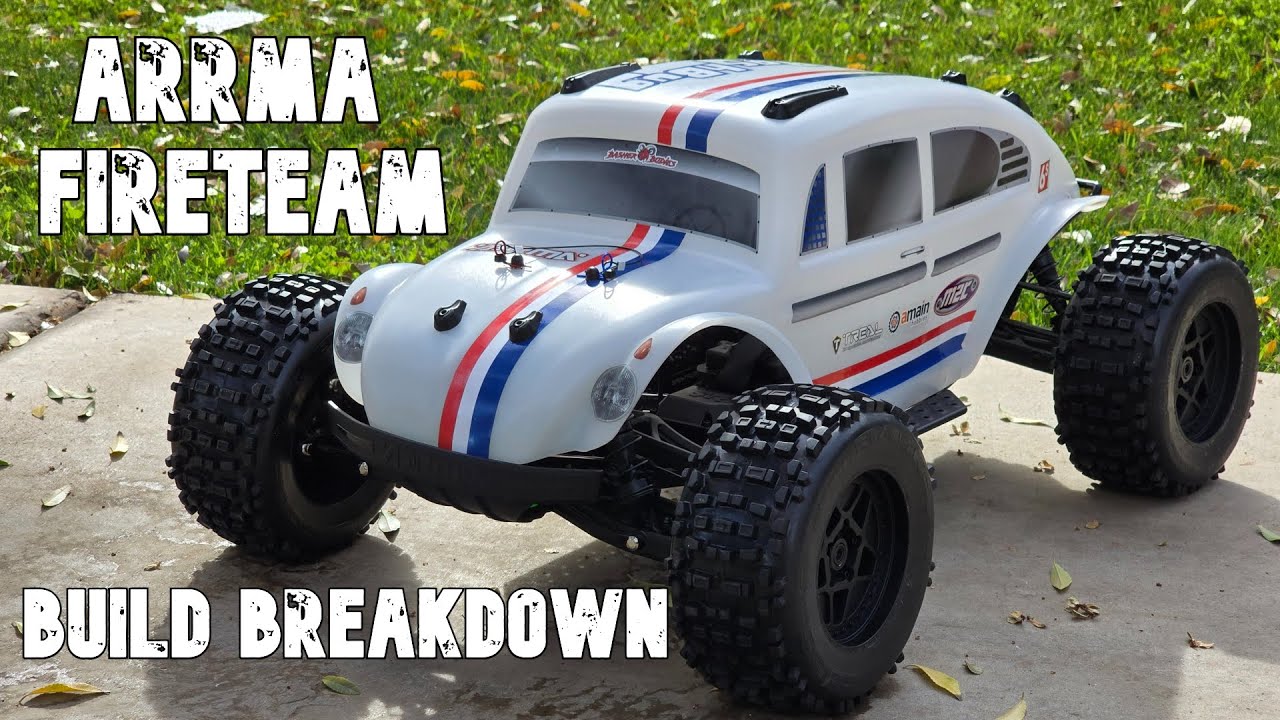 Arrma Fireteam Build Breakdown | The Firebug Is Born! - YouTube
