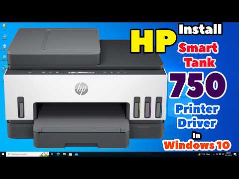 How to Download & Install HP Smart Tank 750 Printer Driver in Windows 10 PC or Laptop