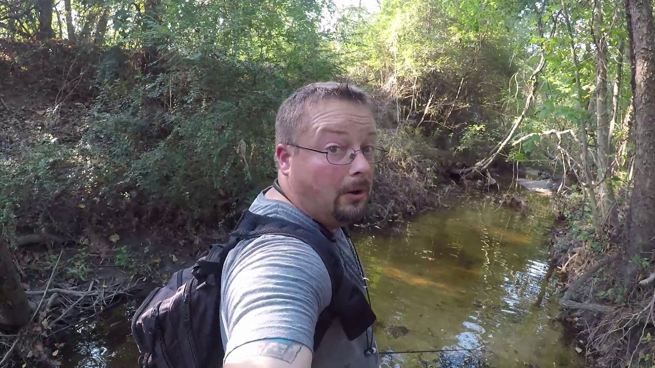Creek Fishing Adventure Leads to a Homeless Camp, I am Being WATCHED ...