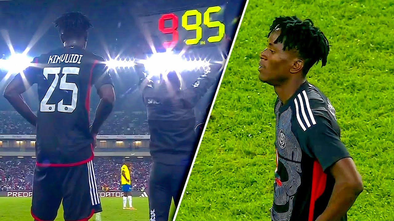 Karim Kimvuidi Makes Orlando Pirates DEBUT |Karim Kimvuidi Vs Mamelodi ...