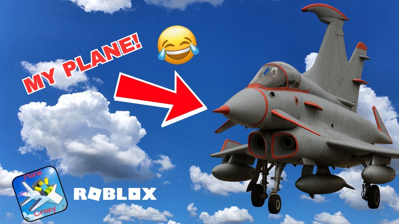 I Built A EUROFIGHTER! (Plane crazy Roblox) - YouTube