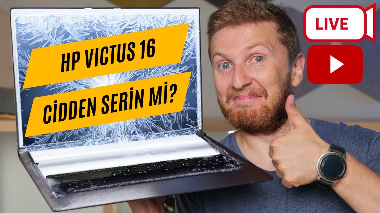 HP Victus 16 Gerçekten Serin Çalışıyor mu? - YouTube