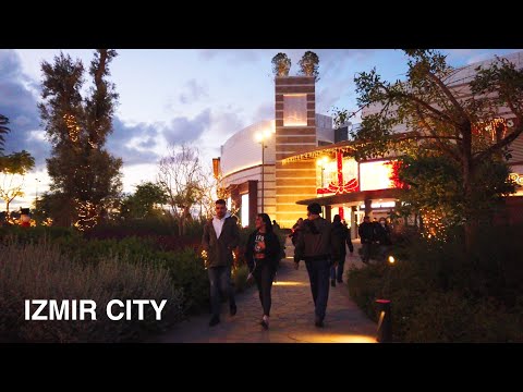 [4K] Izmir Walking Tour | İstinye Park Mall & Fahrettin Altay Neighborhood, 2 December | Turkey 2021
