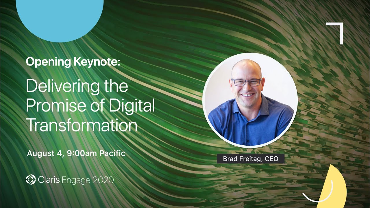 Opening Keynote: Delivering the Promise of Digital Transformation - YouTube