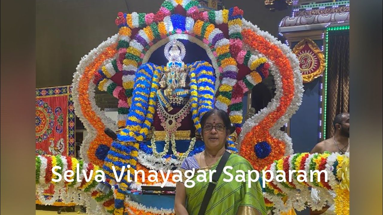செல்வவிநாயகர் சப்பறம்/Sri Selva vinayakar Sapparam in Tamil 08.07.2023 ...