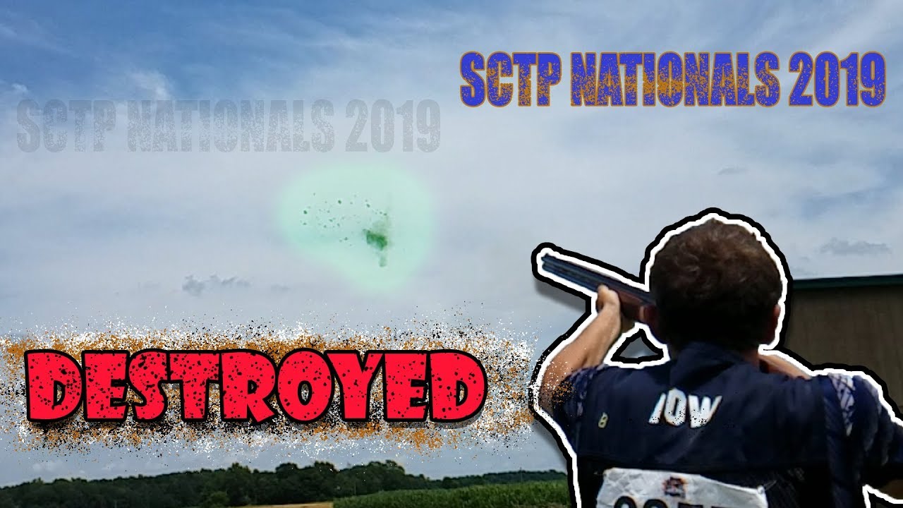 How to shoot station 8 skeet - Slow Motion Example [SCTP Nationals 2019 ...