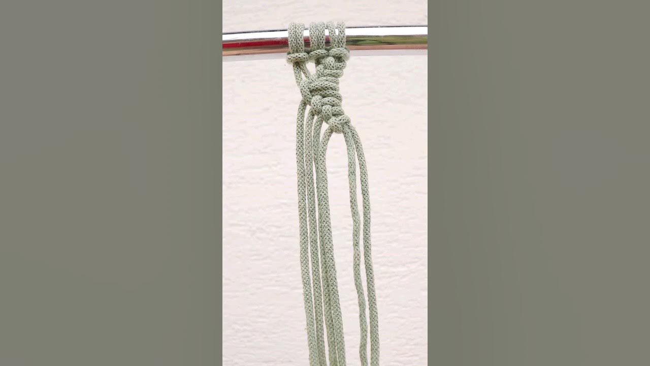 EASY macrame ZigZag pattern - YouTube