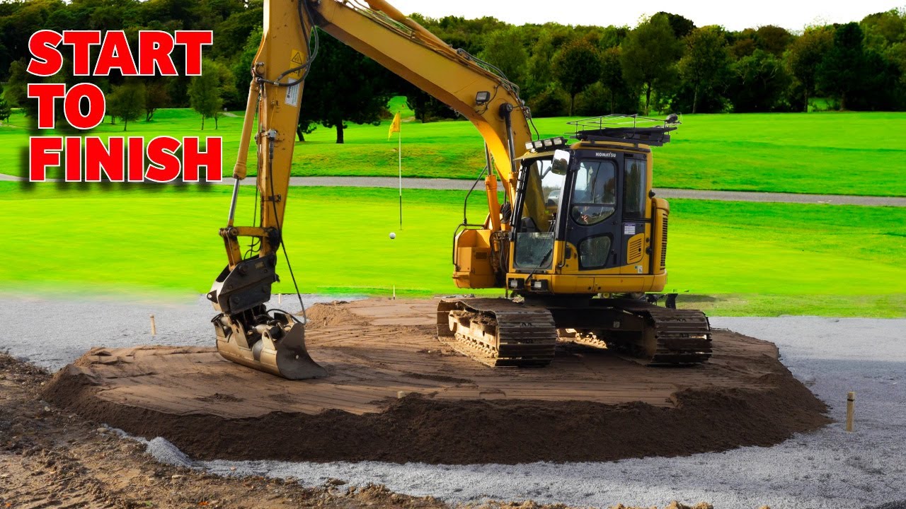 What It REALLY Takes to Build a USGA Golf Green (Start to Finish) - YouTube