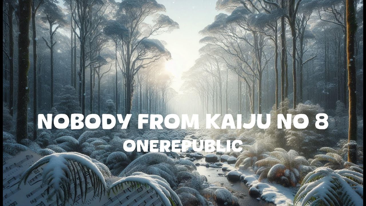 OneRepublic - Nobody from Kaiju No 8 (Lyrics) - YouTube