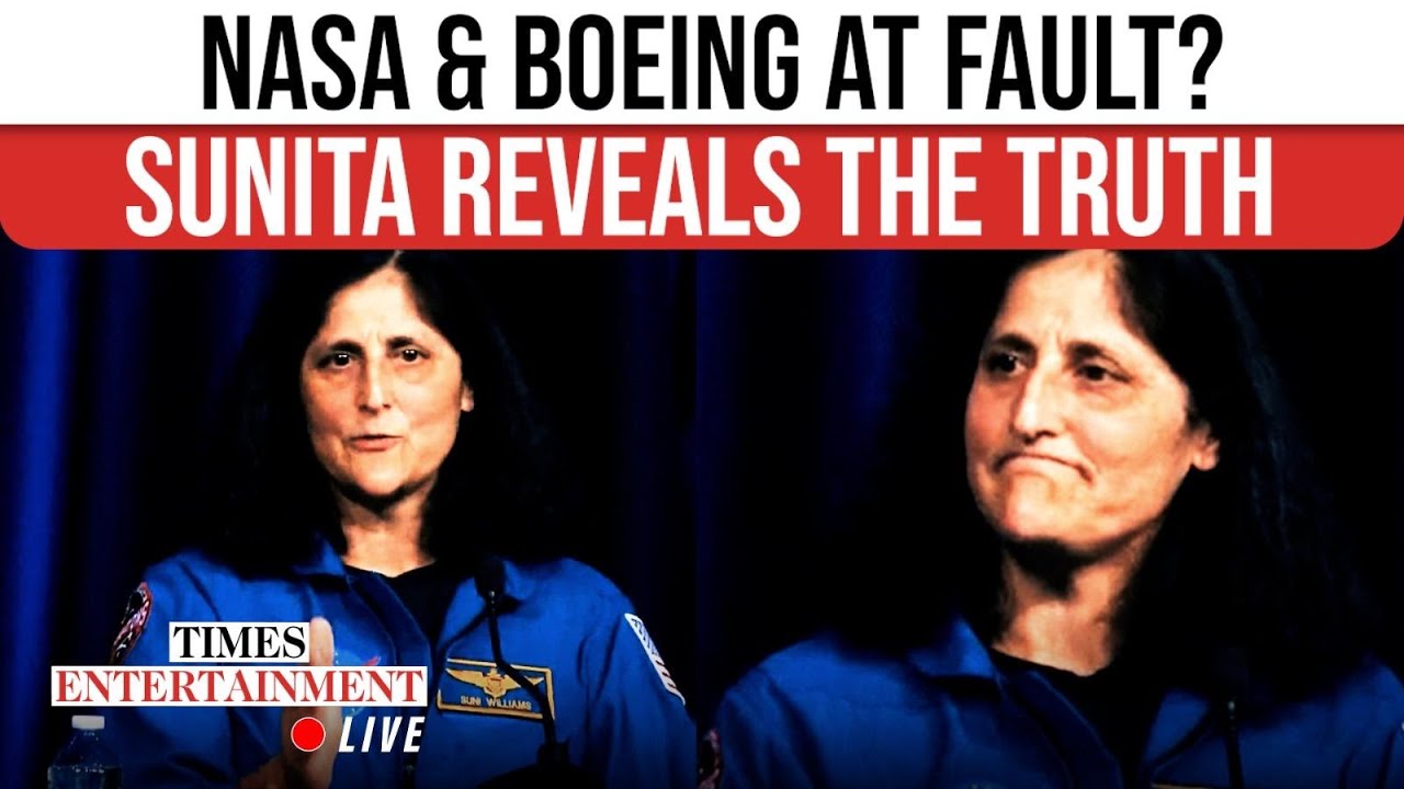 NASA Presser LIVE | Sunita Williams, Butch Willmore's Interview | Blame ...