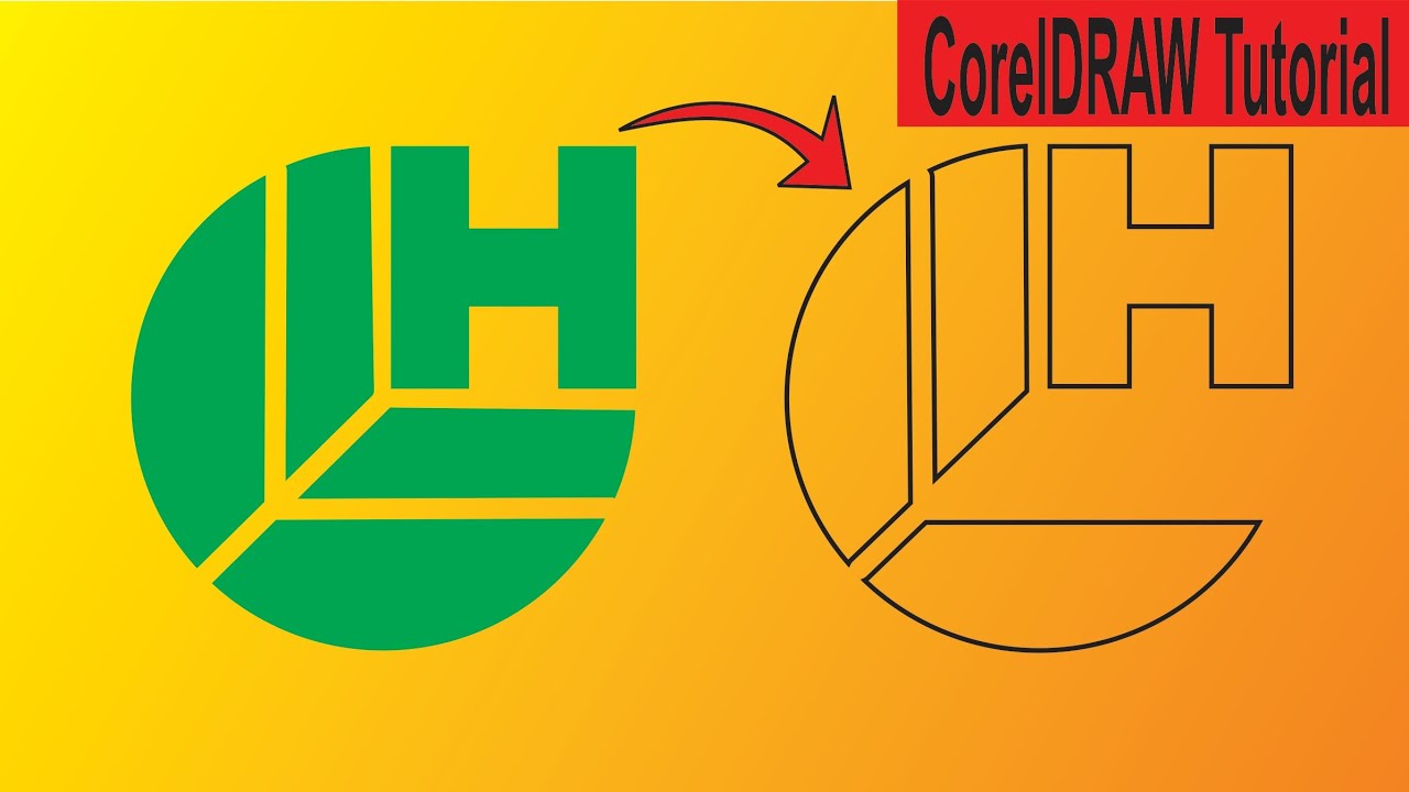 How To Make Hindustan Unilever logo design in CorelDRAW || Corel मे ...