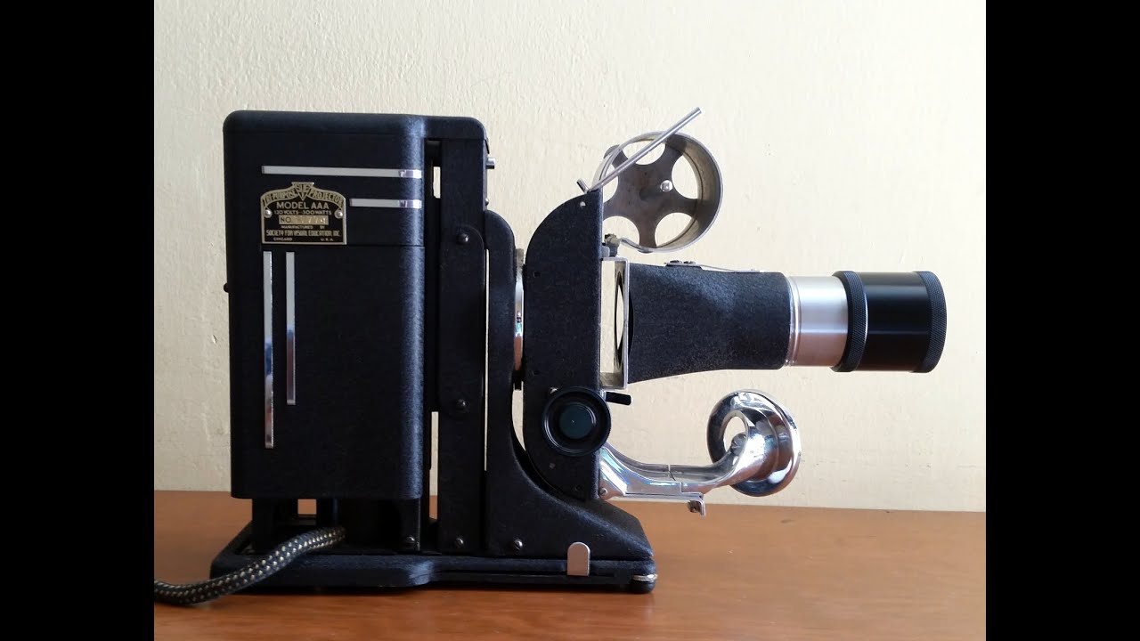 Antiguo Proyector de diapositivas y tiras de película de 35 mm modelo AAA SVE - YouTube
