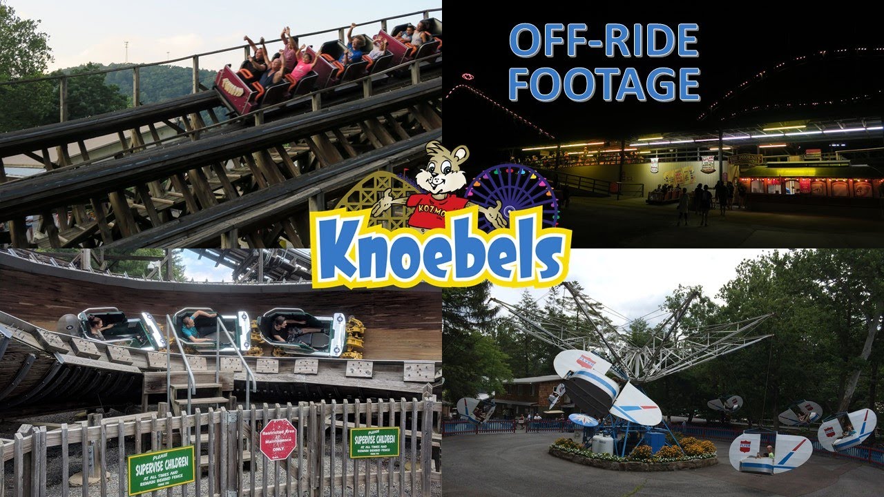 Knoebels Off-Ride Footage (2020) | Coasters, Flat Rides, Dark Rides ...