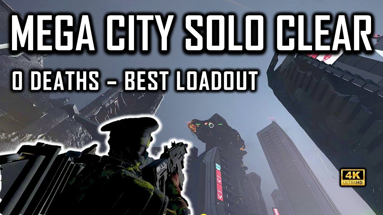 MEGA CITY SOLO CLEAR – 0 Deaths, Best Loadout Guide - YouTube