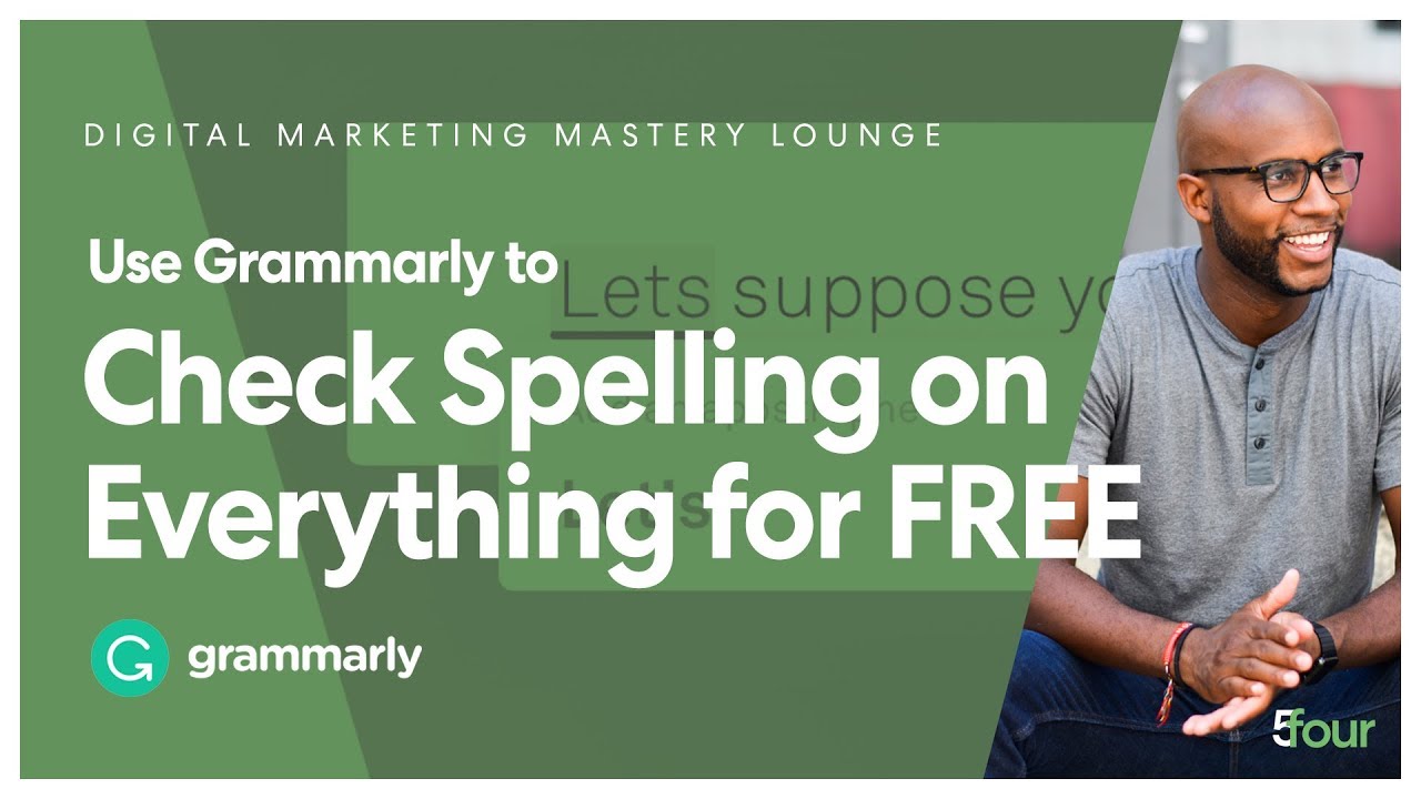 Use Grammarly to Check Spelling on Everything for FREE - YouTube