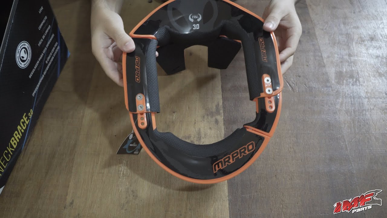 NECK BRACE MRPRO - IMF PARTS - YouTube
