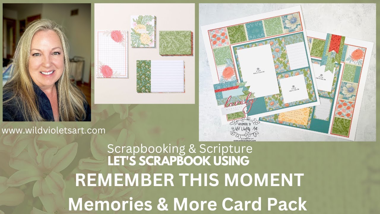 Scrapbooking & Scripture – Remember This Moment Memories & More Card ...
